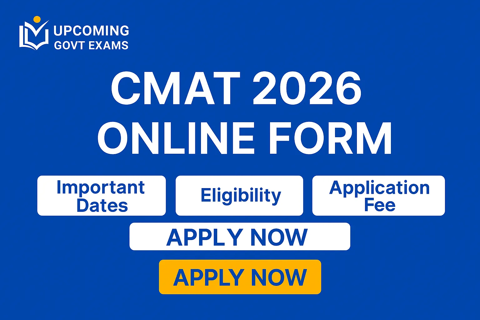CMAT 2026 Online Form Out – Apply Now for India’s Top MBA Entrance Exam