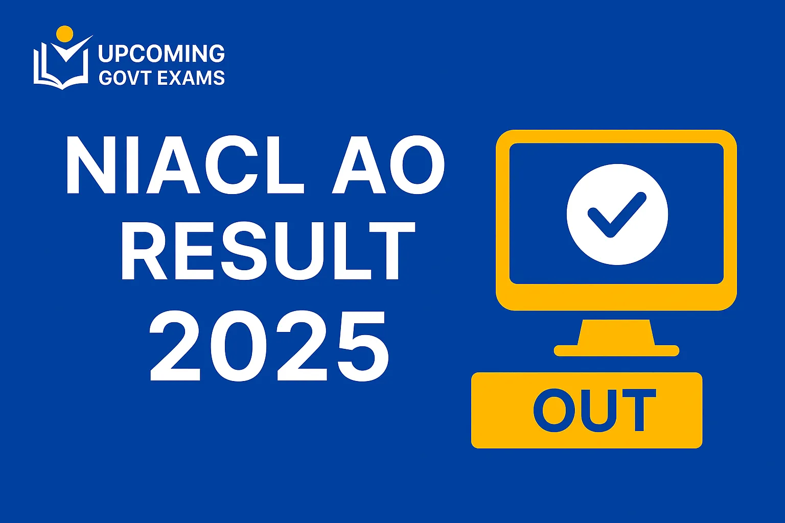 NIACL AO Result 2025 Out – Check Final Merit List & Cut Off PDF Now!